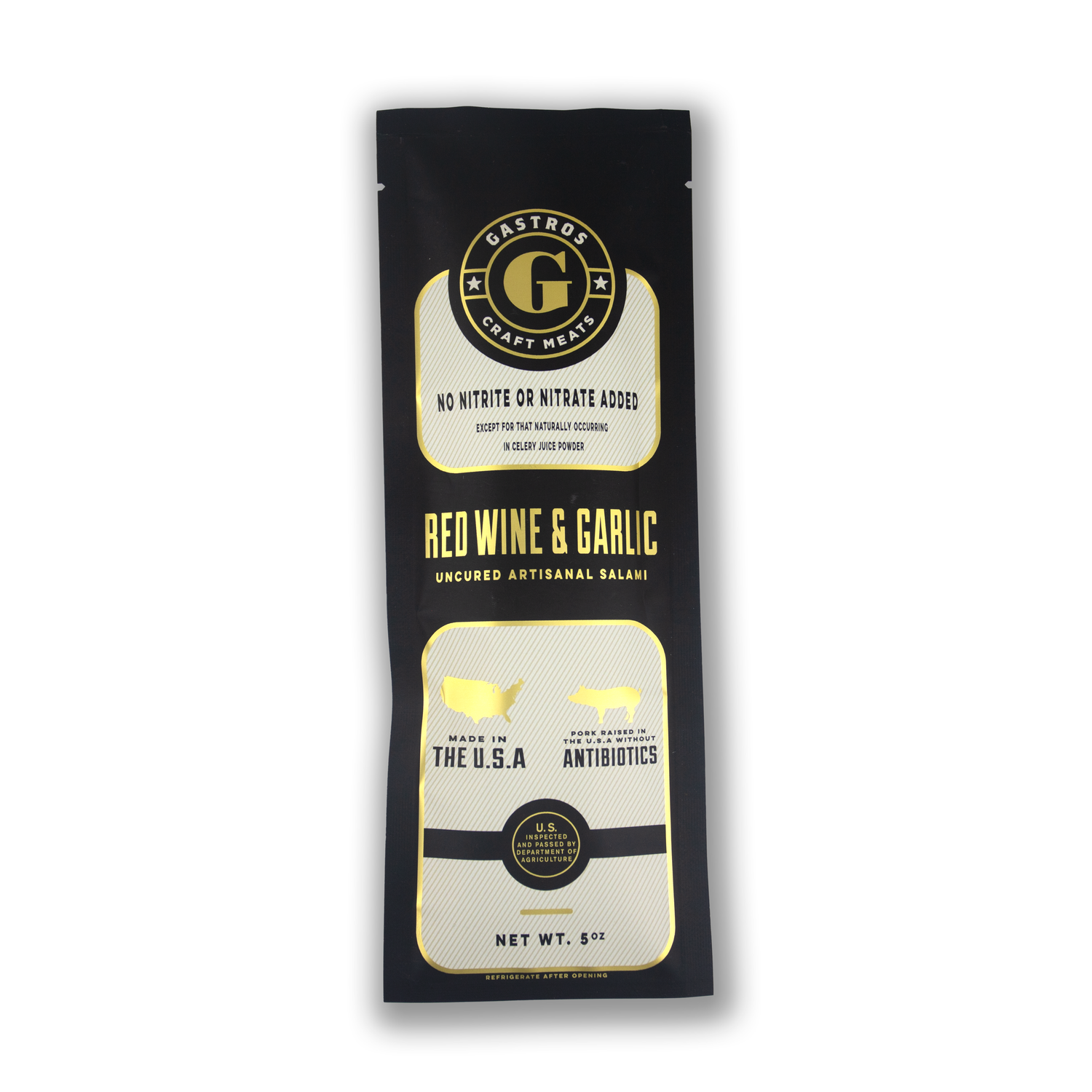 Red Wine & Garlic Salami – Gastros Craft Meats