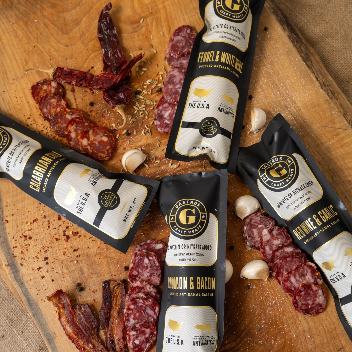 Gastros Craft Meats | Old-World Salami, Heritage Pork, Bold Flavor